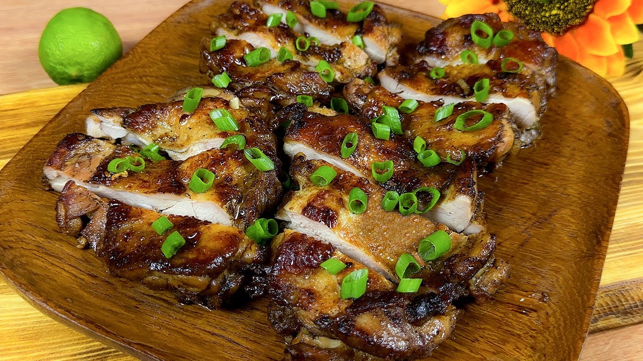 ¡Nueva receta de muslo de pollo! ¡Receta de muslos de pollo ...