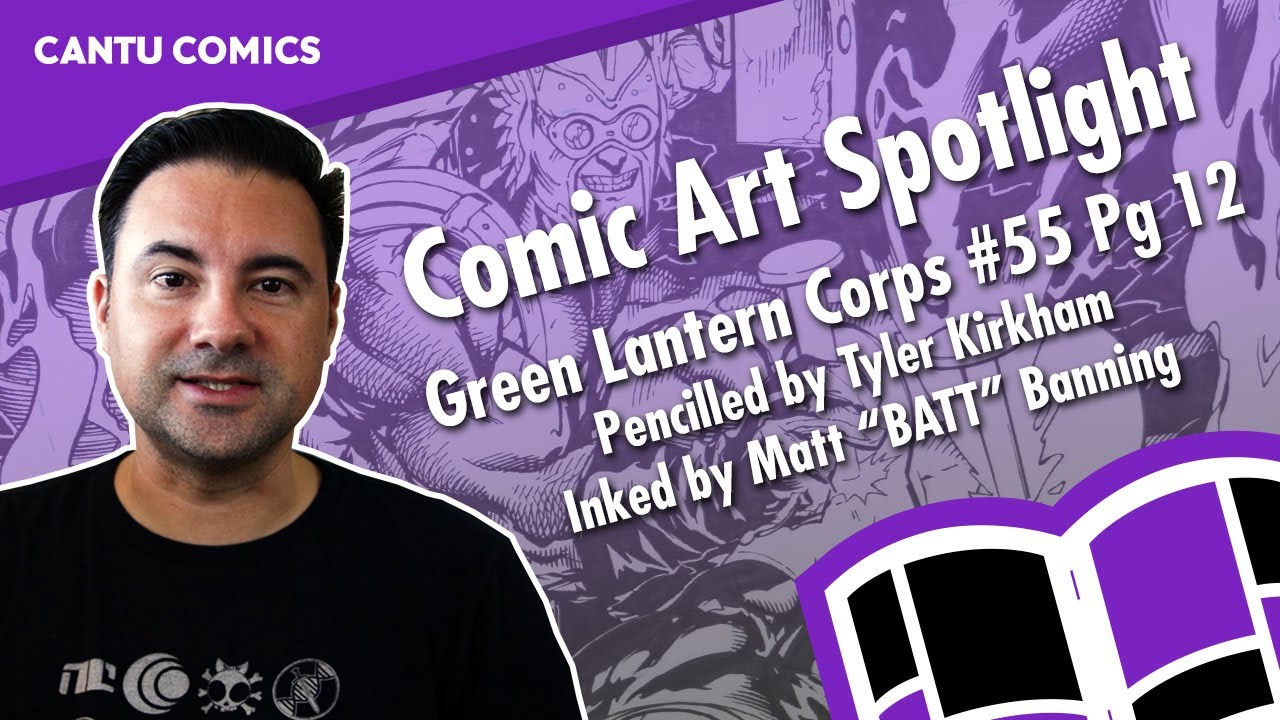 Comic Art Spotlight: Tyler Kirkham & Matt Banning Green Lantern DC ...