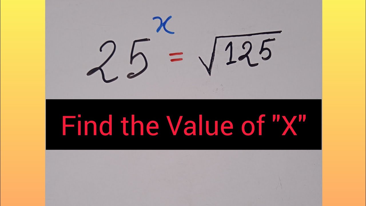 A Nice Exponential Math Problem Youtube 1796