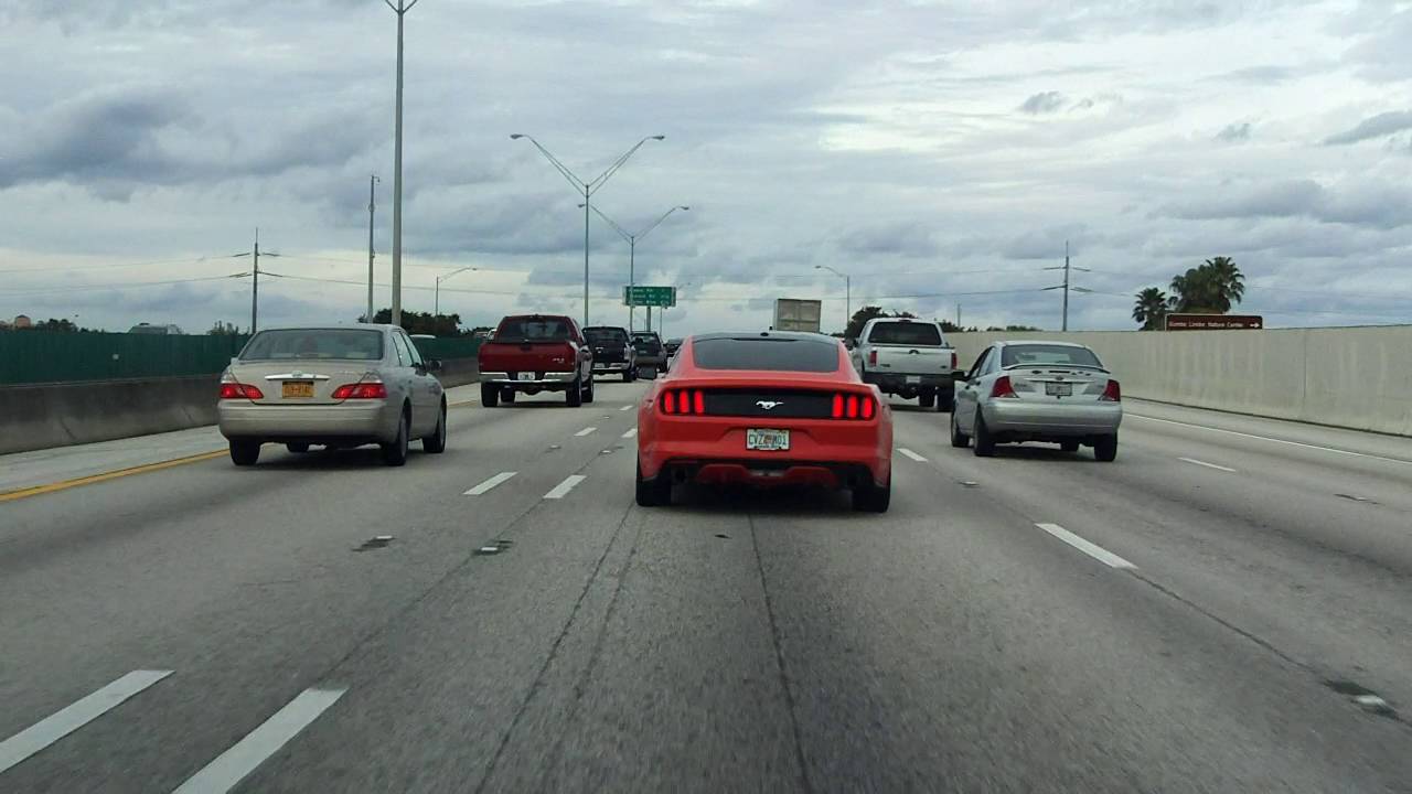 Interstate 95 - Florida (Exits 41 to 48) northbound - YouTube