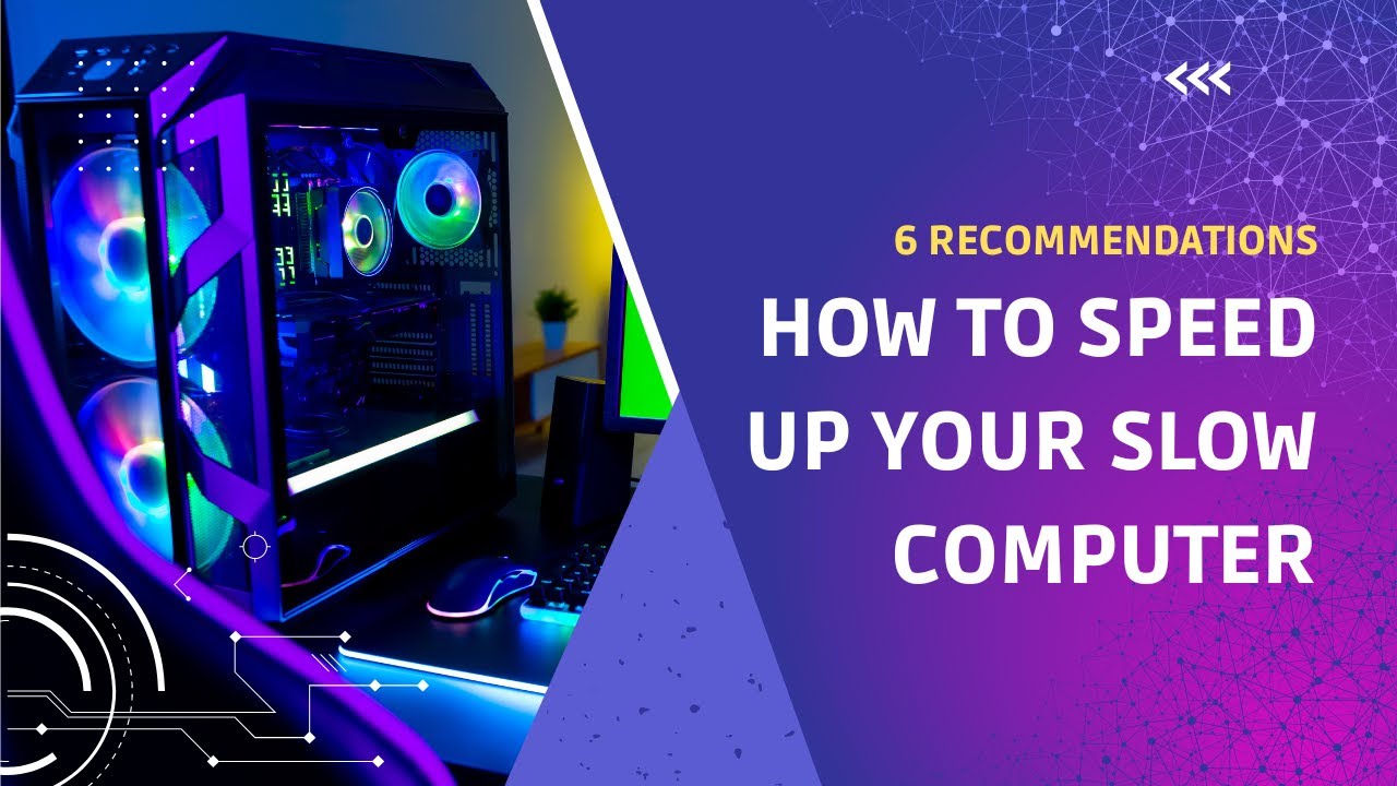 How to Speed Up Your Slow Computer - YouTube