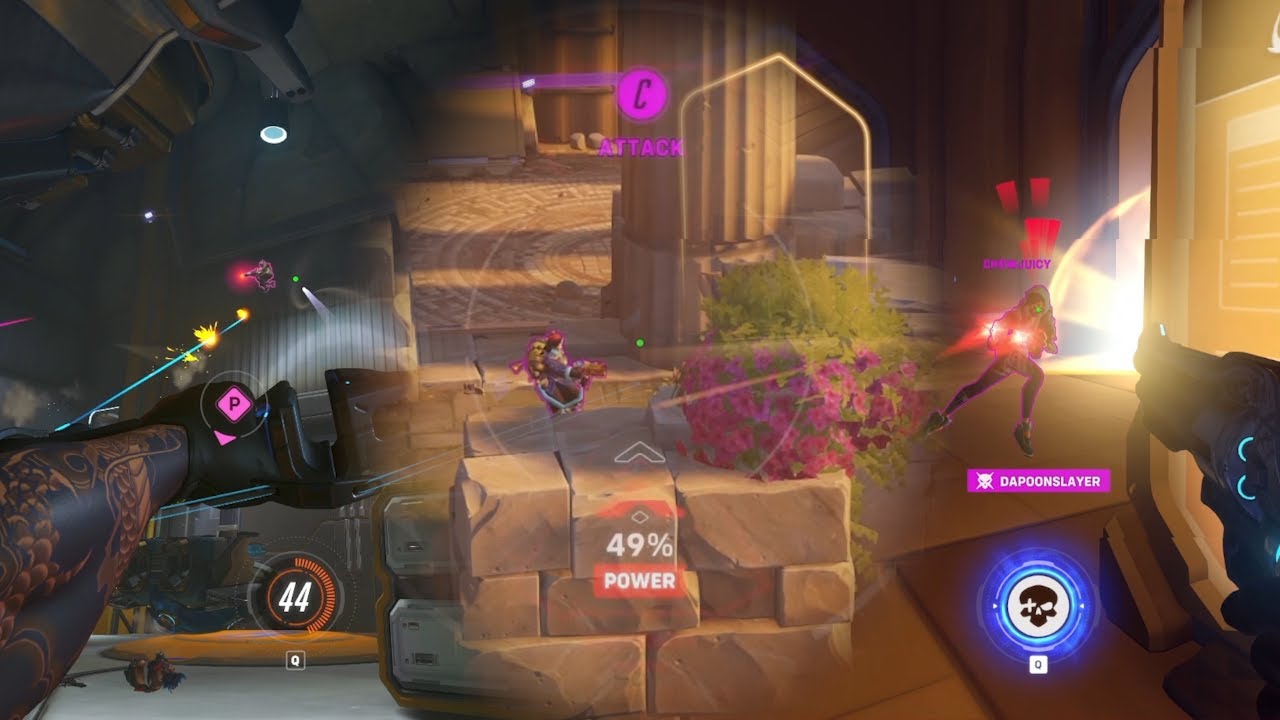 RAW AIM in Overwatch 2 - YouTube