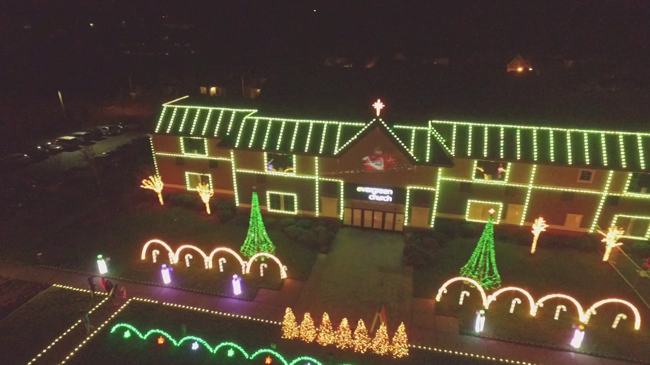 2015 Silent Night & We Need a Little Christmas - Evergreen Lights ...