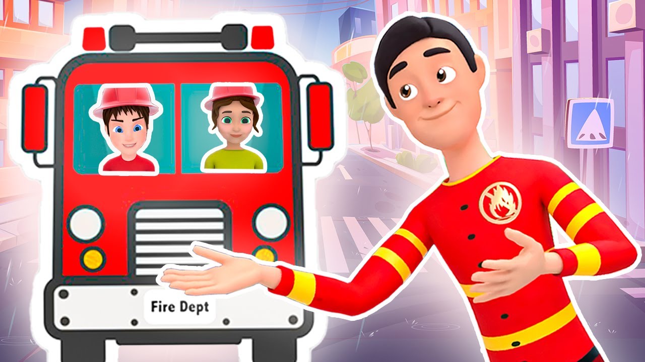 Firefighter Song + MORE Baby Songs & Nursery Rhymes | Toddler Town ...