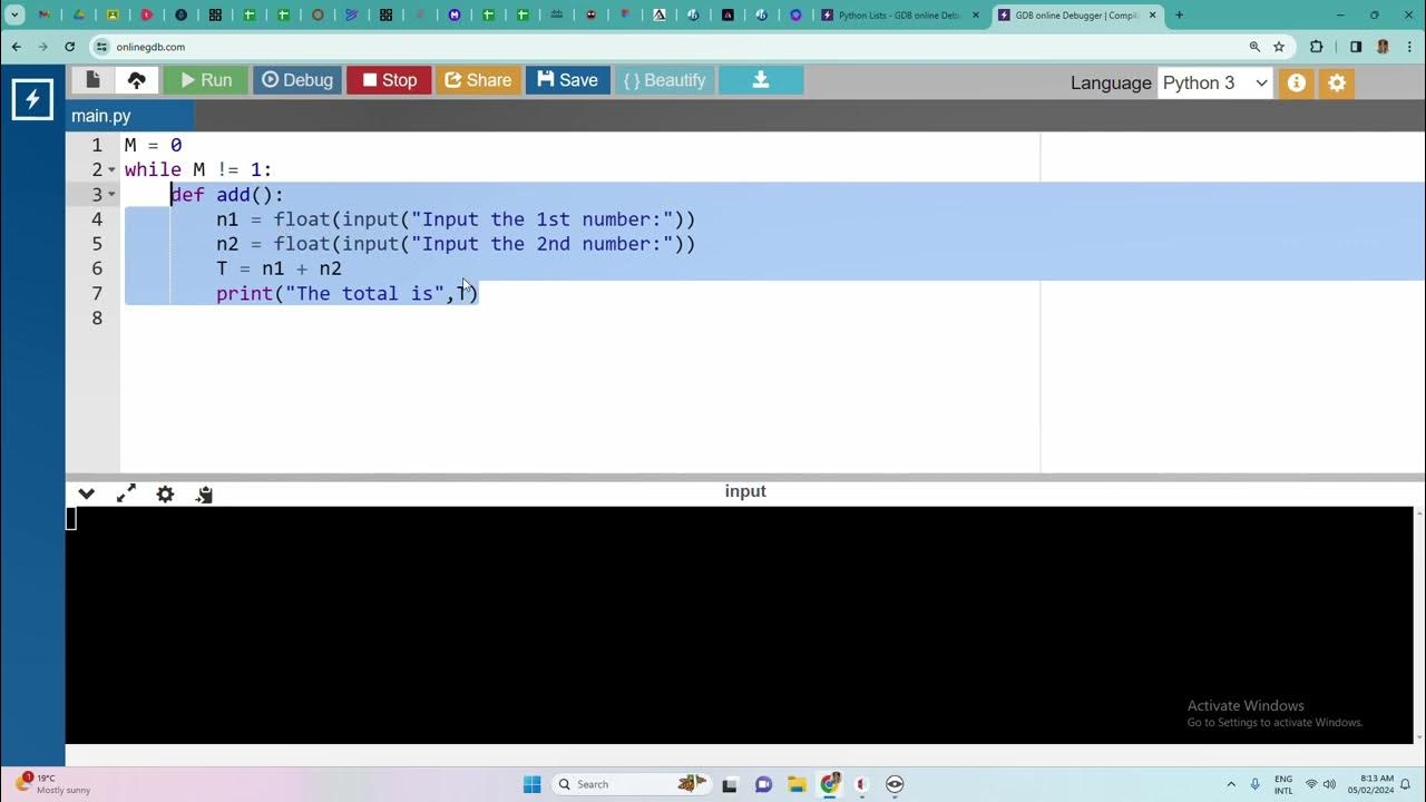 Python Middle Term Revision - YouTube