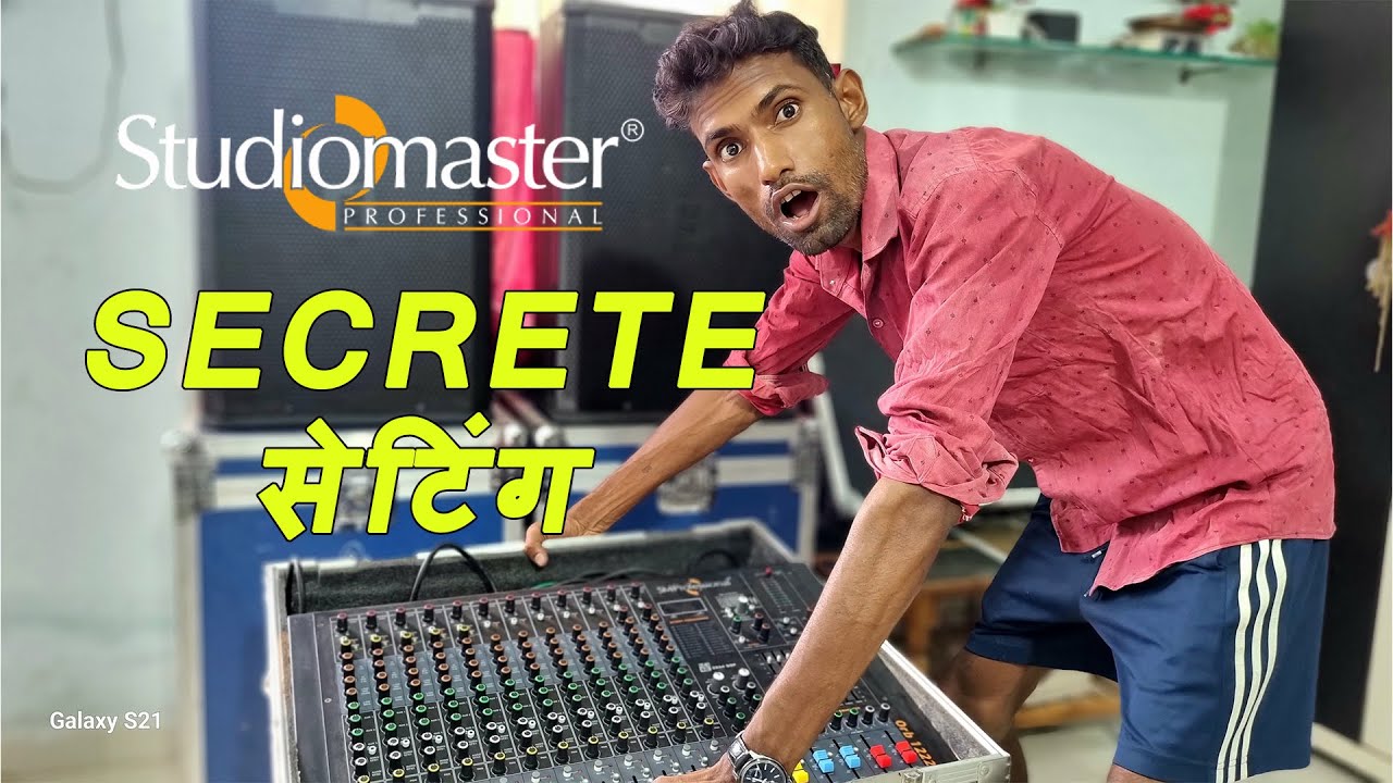 Best 12 channel Mixer unboxing review & Setting ORB-1222 Studio Master ...