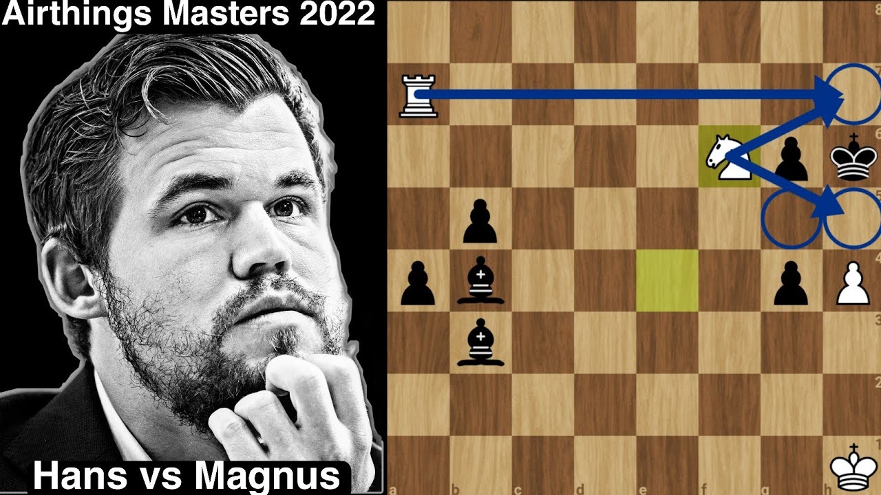 The First Official Game Between Hans and Magnus | Hans vs Magnus ...