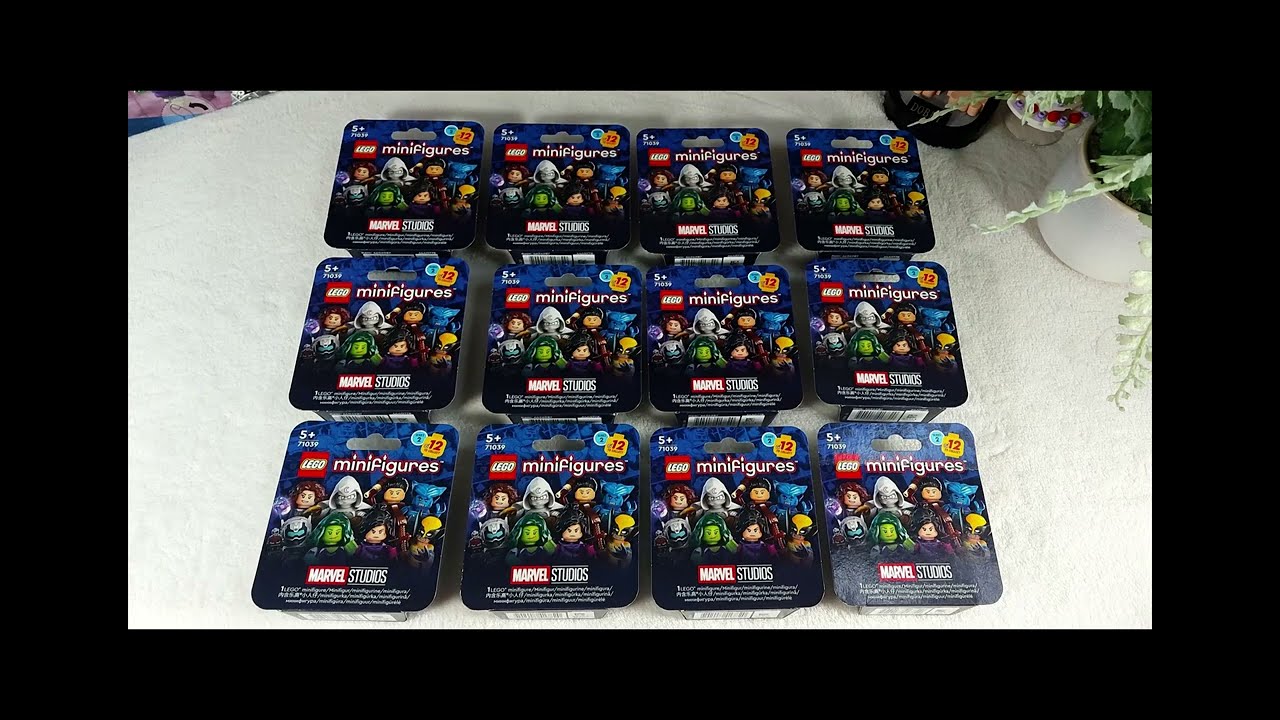 Lego Minifigures Marvel Series 2 Unboxing Blind Bags - YouTube