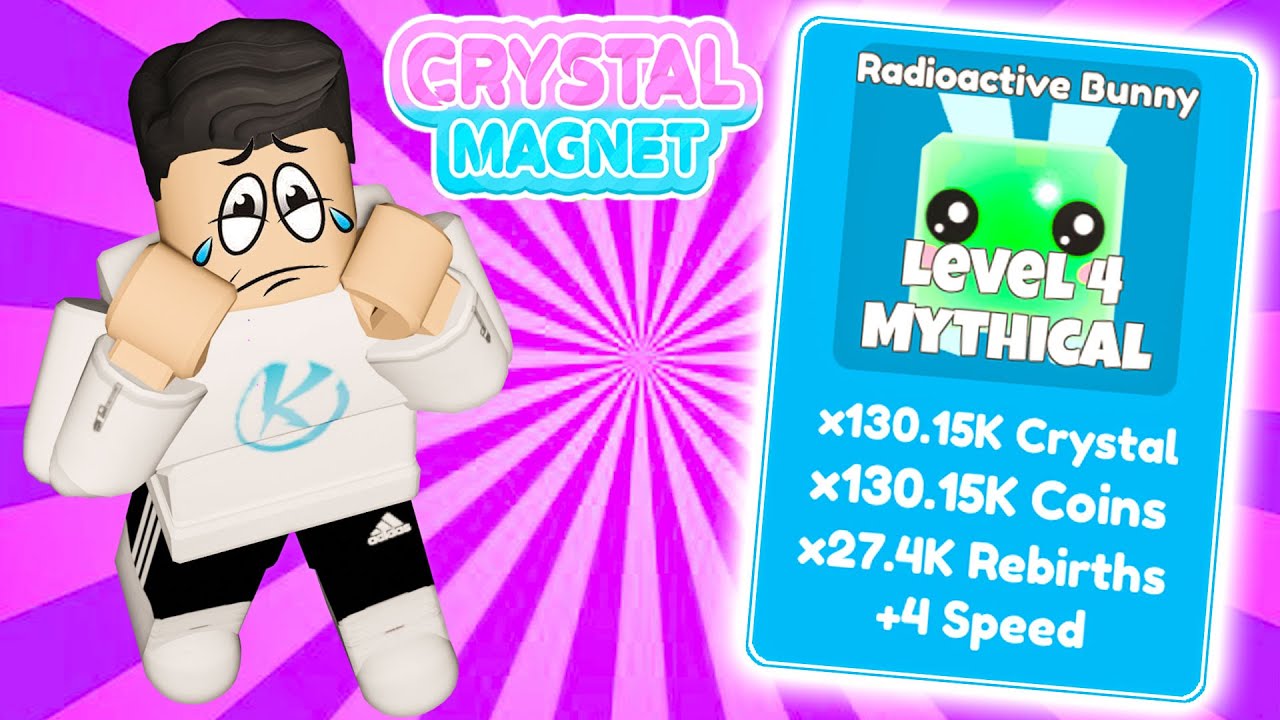 Crystal Magnet Simulator 😱 تحديث جديد باقوى بتات وبرضه مختمتش الماب ...