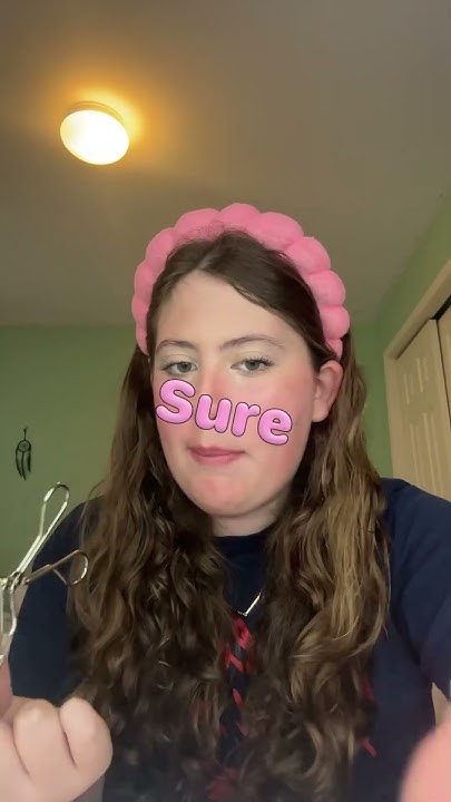 Grwm for softball using the yes or no filter: pt2! #grwm #amalia #softball #preppy @Amalia-OG ...