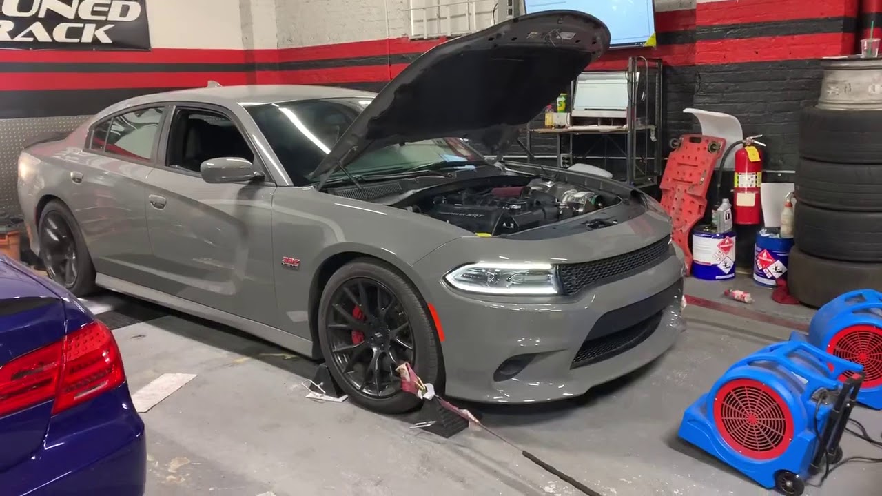 EMP built 392 f procharged dyno - YouTube