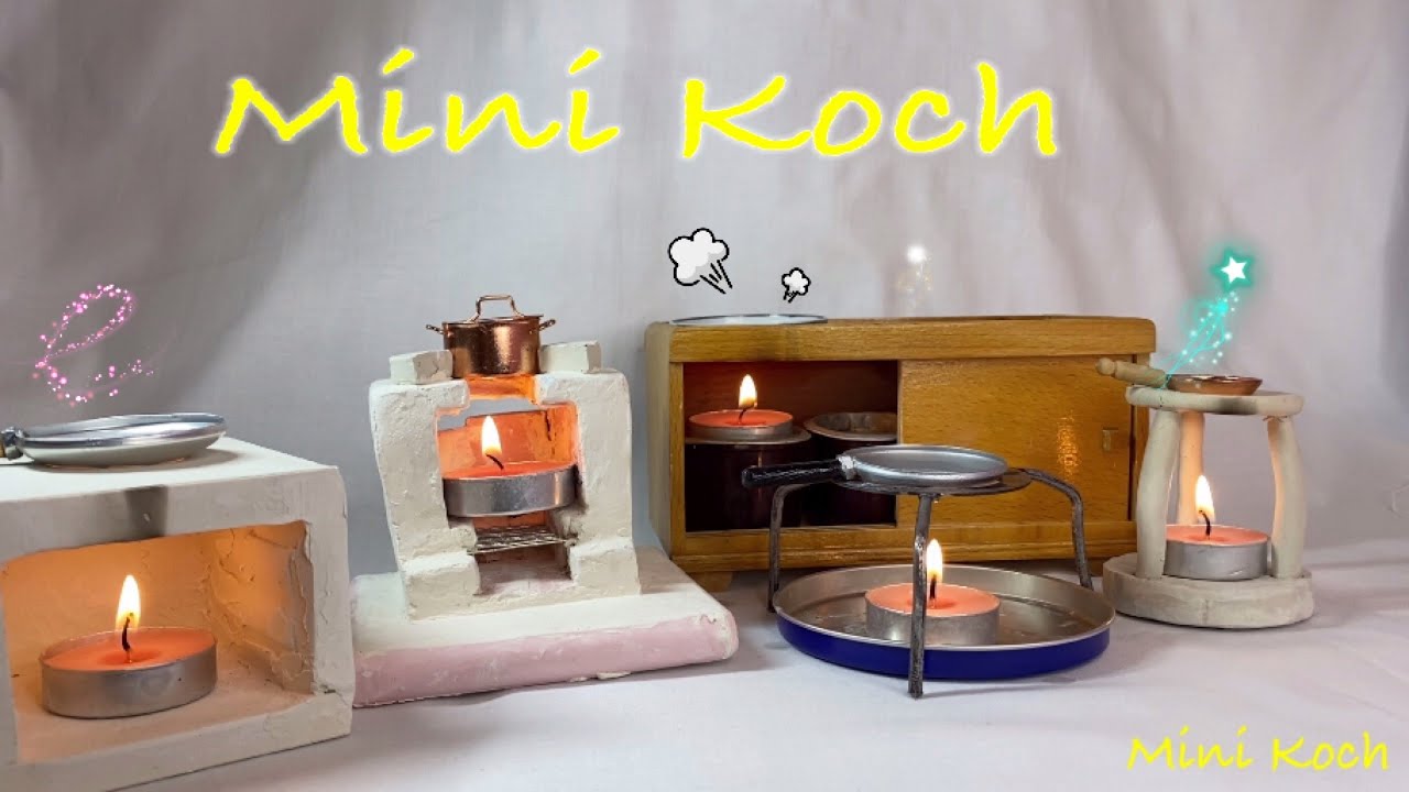 Miniaturen Oven comparison // Vergleicht Mini Herd selbst gebaut //Mini ...