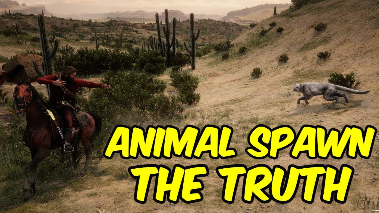 The truth about animals spawns Red Dead Redemption 2 - YouTube