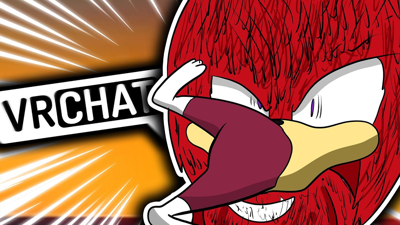 CHIP FLEW INTO MOVIE KNUCKLES'S MOUTH IN VRCHAT FT MOVIE SHADOW - YouTube
