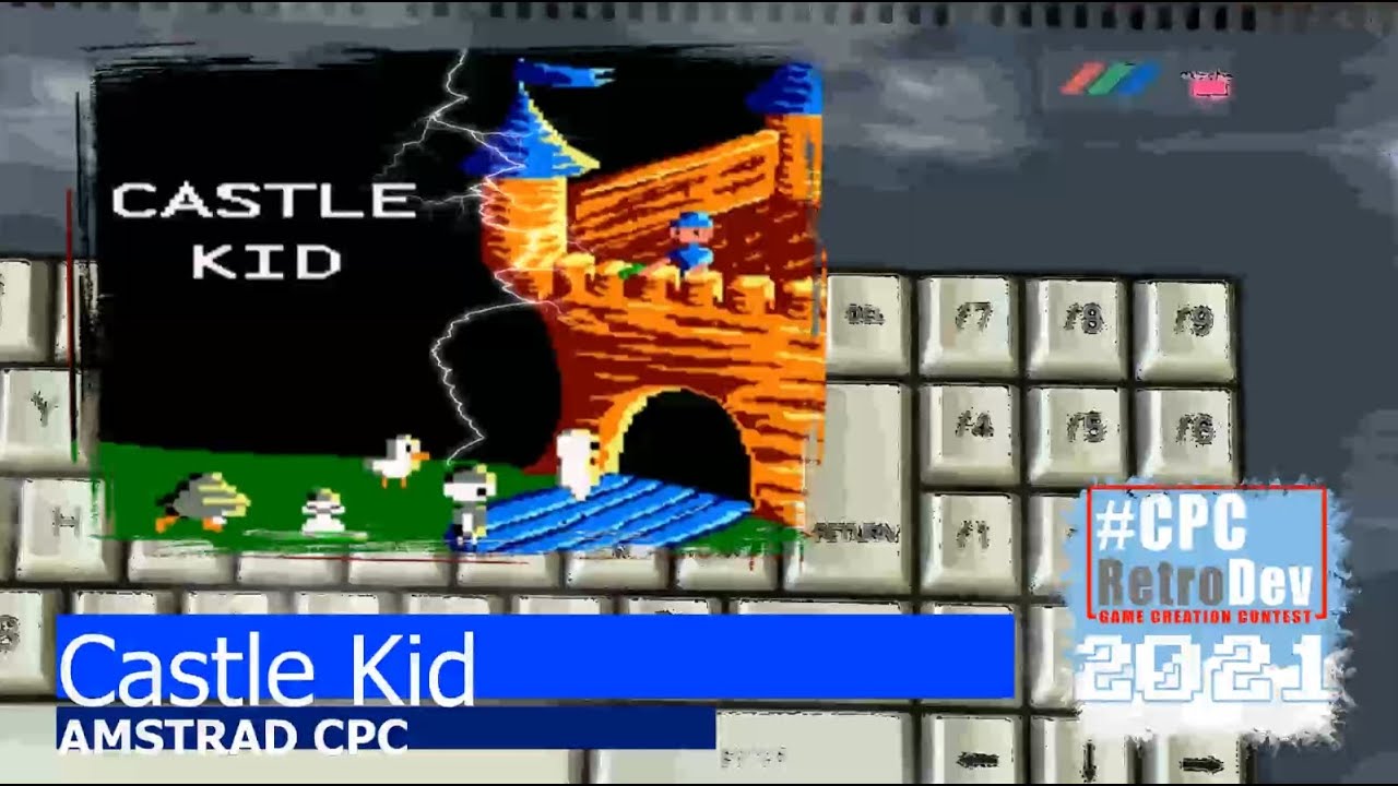 Amstrad CPC -=Castle Kid=- CPC RetroDev 2021 - YouTube