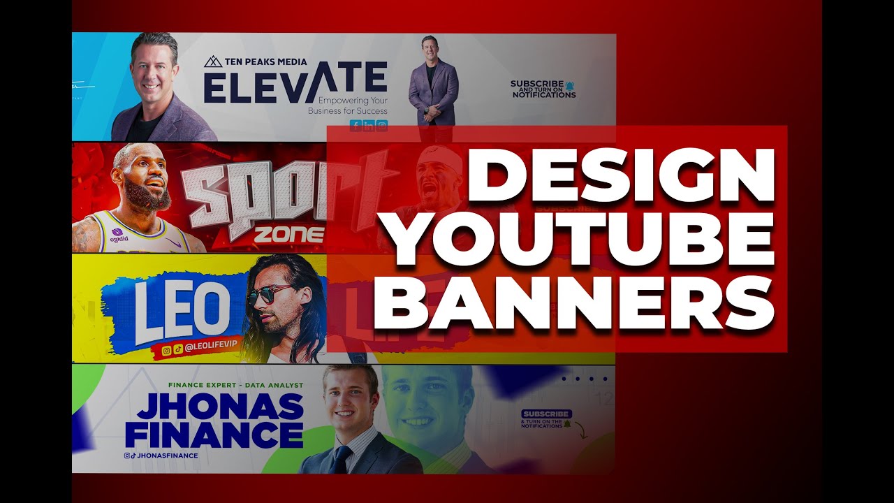 Create Youtube Banner and Get youtube Branding Channel Design - YouTube