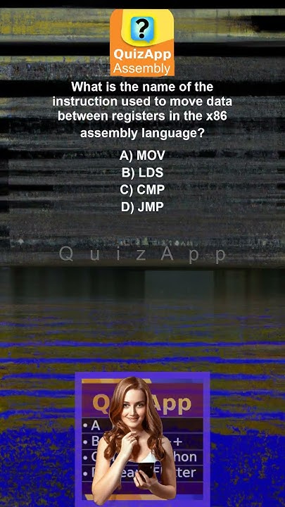 Assembly What is the name of the instruction used to move data between registers in the x86 ...