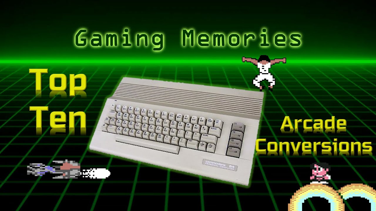 Gaming Memories: Top 10 Commodore 64 Arcade Conversions - YouTube