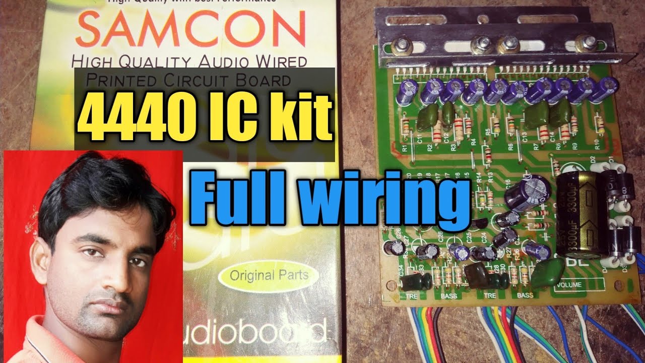 La 4440 ic board Unboxing | Best 4440 ic kit | Samcon 4440 kit - YouTube