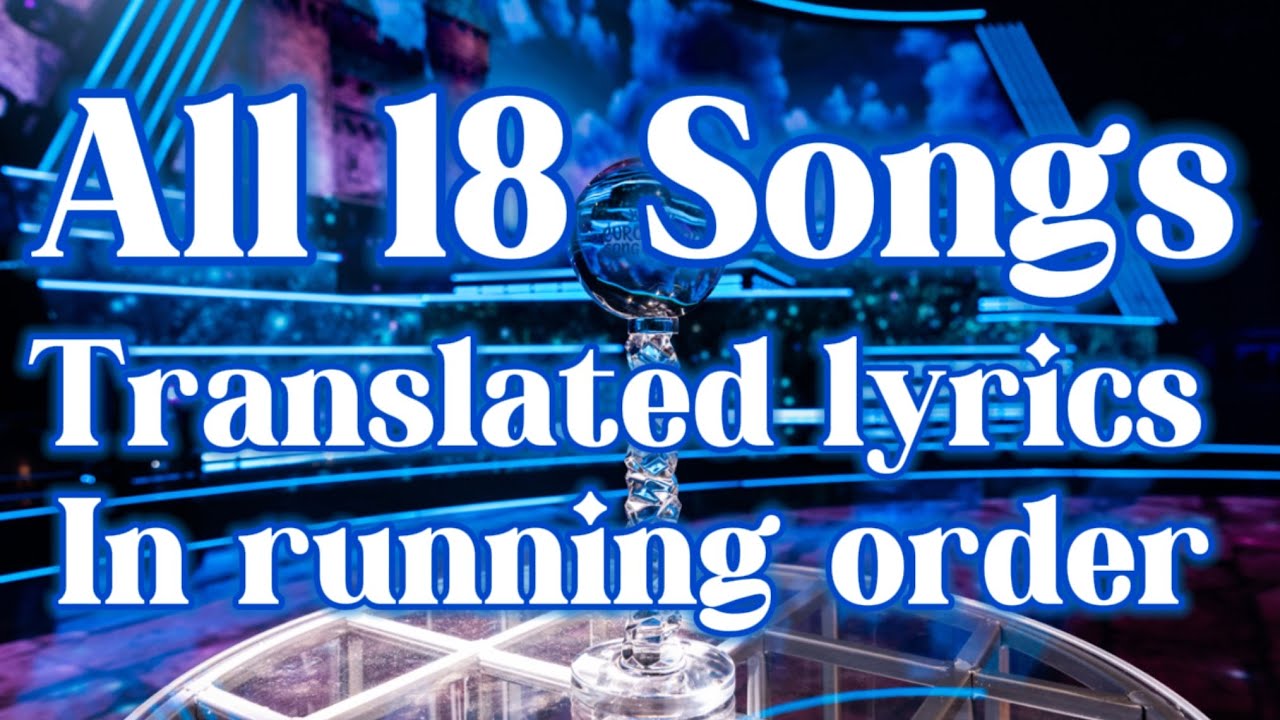 All 18 songs - Translations - In running order - YouTube
