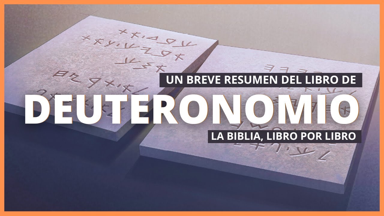 De Que Habla El Libro De Deuteronomio