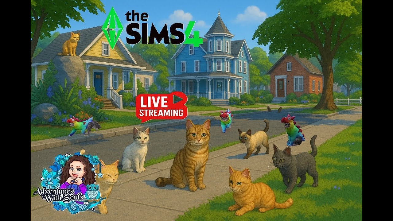 Back to the Sims 4, Fab family drama, legacy play - YouTube