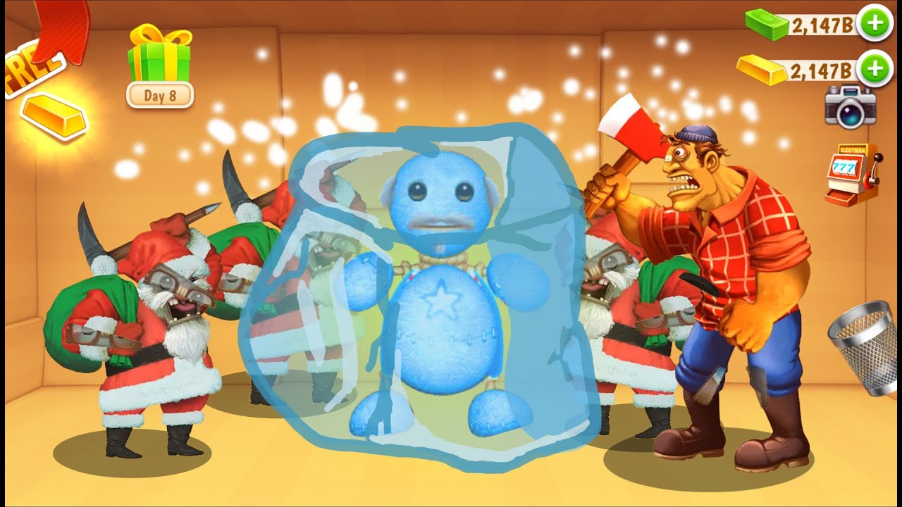 Make Buddy freeze | KICK THE BUDDY 2 - YouTube