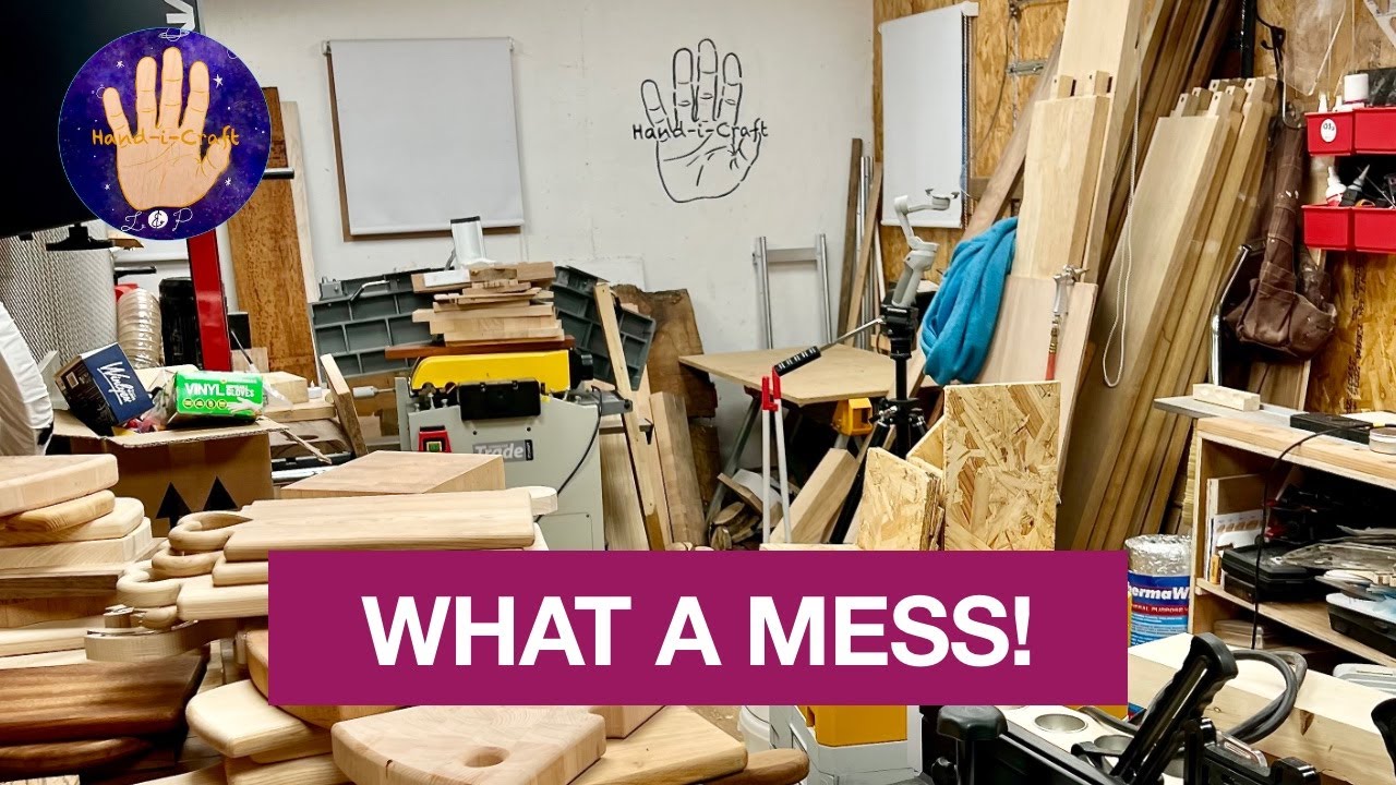 My Workshop is a Mess and Needs Sorting Out. SPRING CLEAN TIME! - YouTube