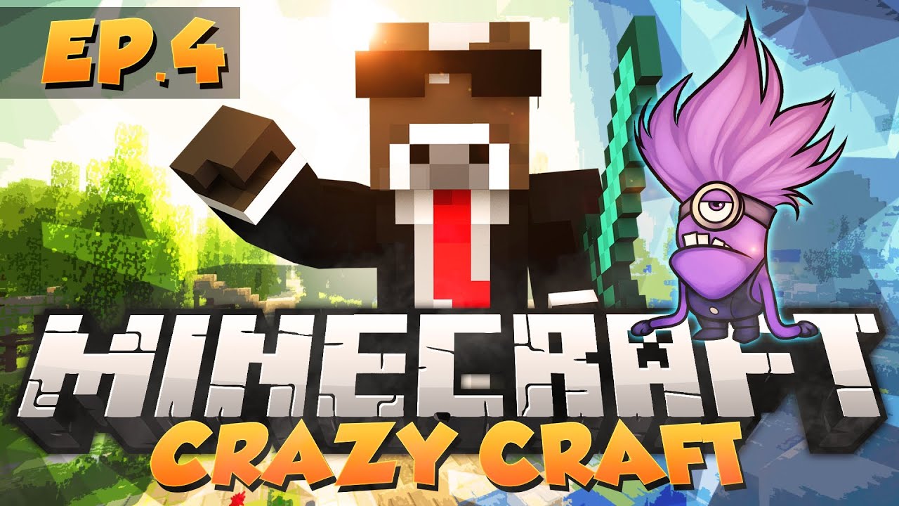 Minecraft "EVIL MINION ARMY" - CRAZY CRAFT Modded Survival - Ep. 4 ...