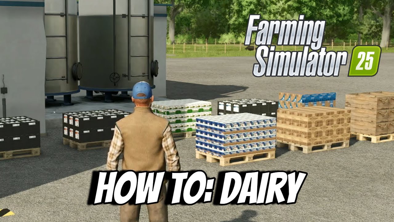 How To: Dairy - Farming Simulator 25 FS25 XBOX - YouTube
