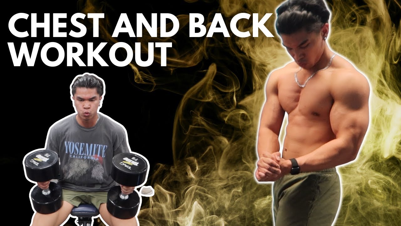 CHEST AND BACK WORKOUT | Day 31 of JPG'S 10 Week Program - YouTube