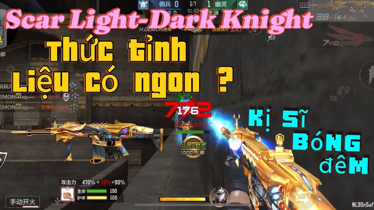 Cf Mobile: Scar Light-Dark Knight. Kị sĩ bóng đêm. Thức tỉnh . Zombie ...