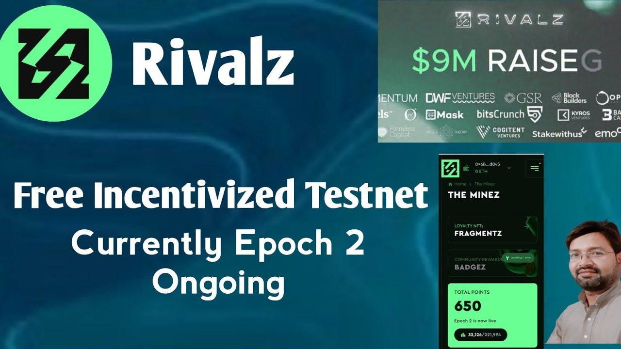 Rivalz Free Incentivized Testnet Ongoing !! Currently Epoch 2 Ongoing ...