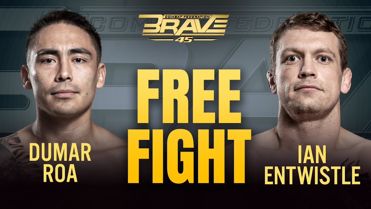 Dumar Roa vs Ian Entwistle | FULL FIGHT | BRACE CF 45 - YouTube