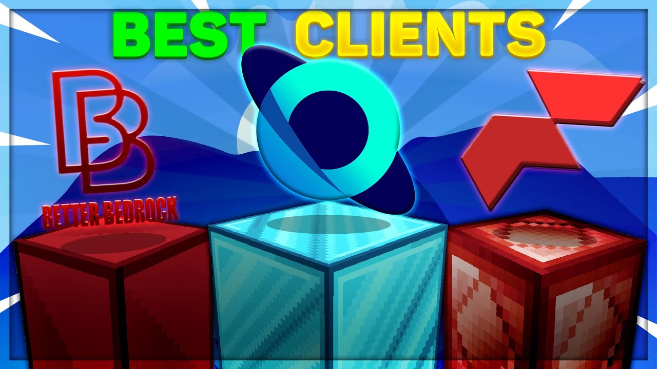 TOP 5 MCPE CLIENTS OF 2023! *FPS BOOST* 1.20+ | Minecraft Bedrock - YouTube