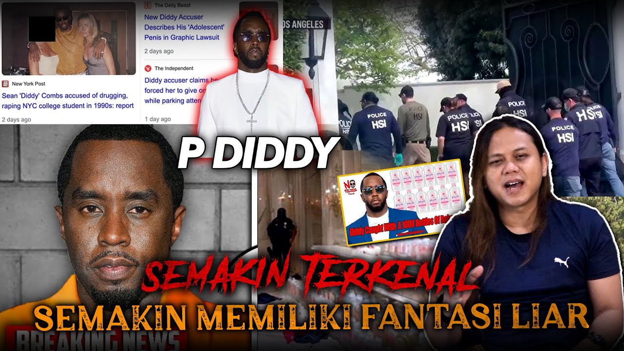 VIRAL TERUNGKAP SEMUA KASUS P'DIDDY - YouTube