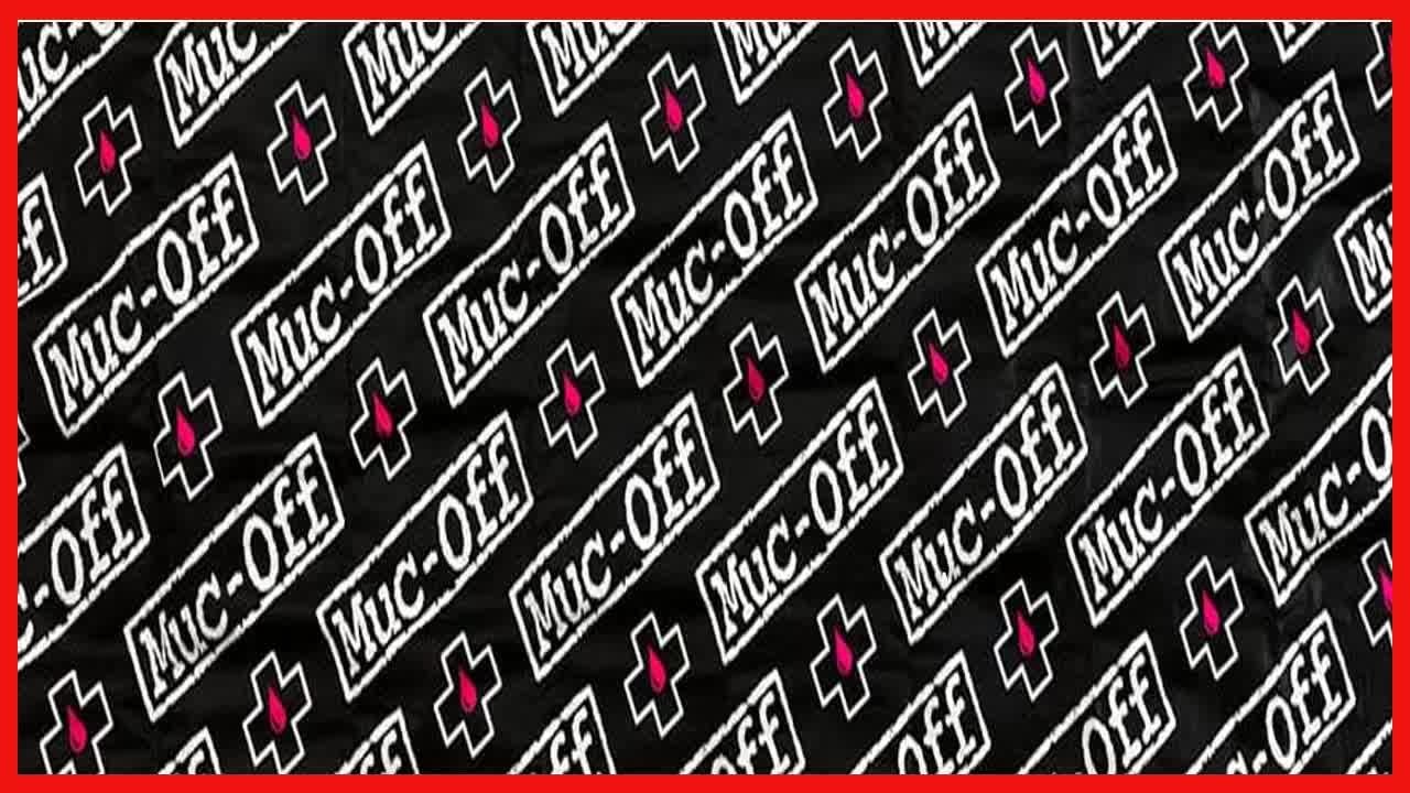 Muc Off Foldable Waterproof Bike Mat, Black, one Size - YouTube