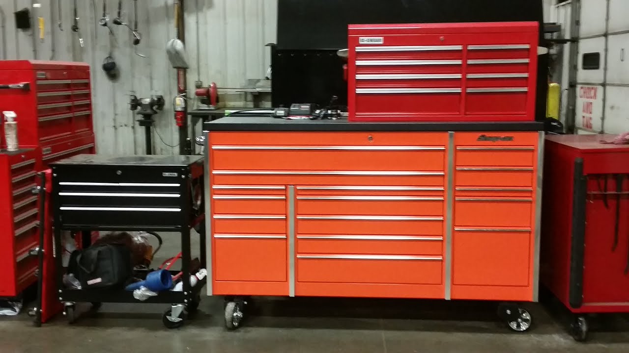 Snap-on toolbox tour "part 3" - YouTube