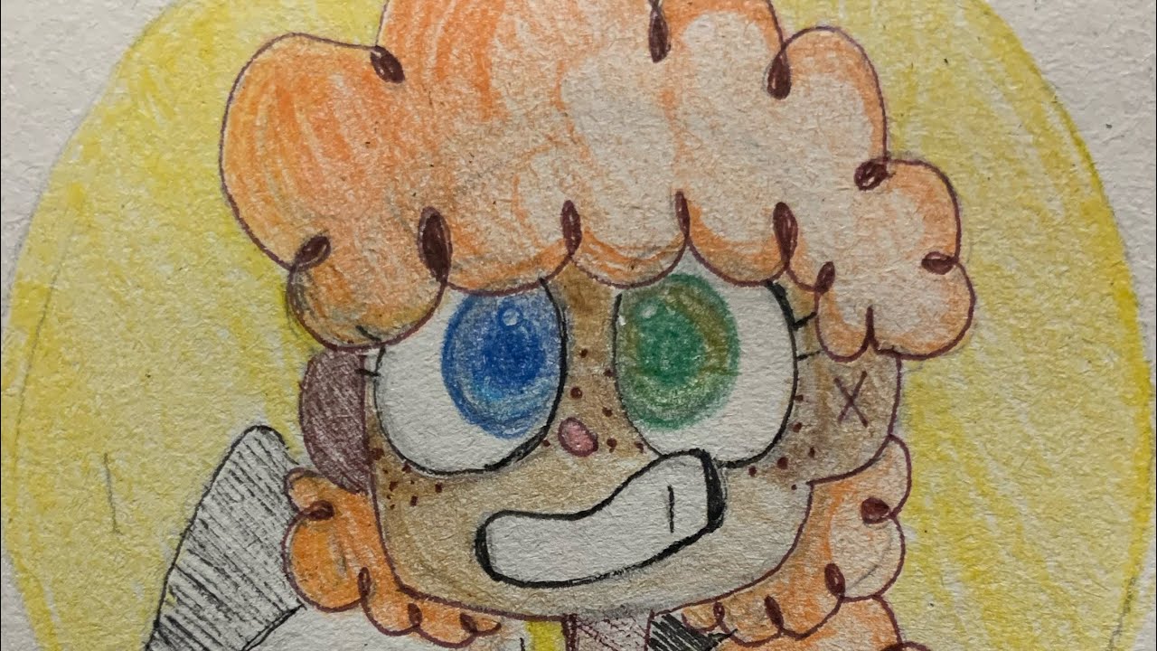 “Say cheese, Raquel!” (Time lapse drawing) - YouTube