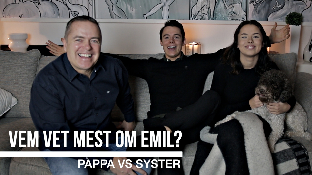 VEM VET MEST OM EMIL? | PAPPA VS SYSTER - YouTube