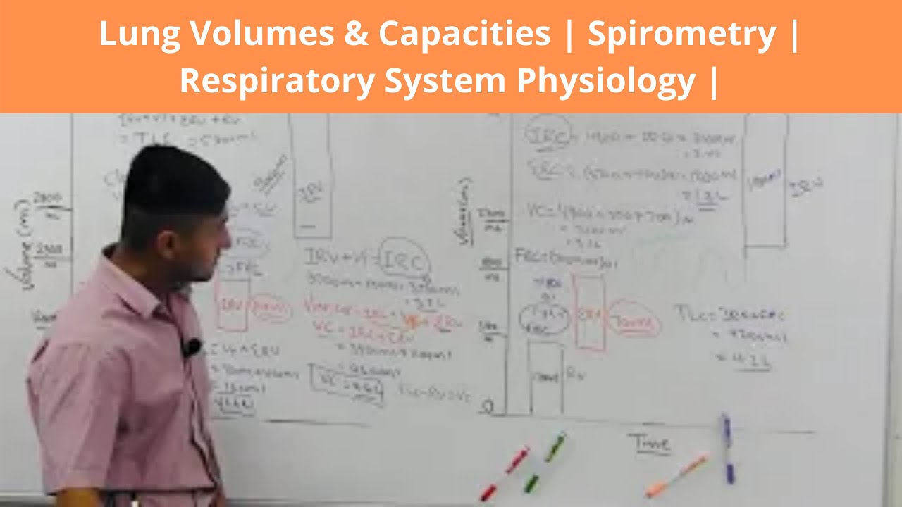 Lung Volumes & Capacities | Spirometry | Respiratory System Physiology ...