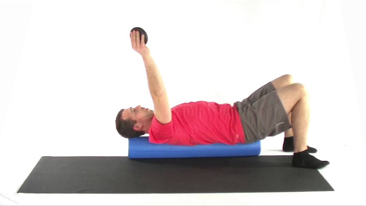 Pec AIS Stretch (On Foam Roller) - YouTube