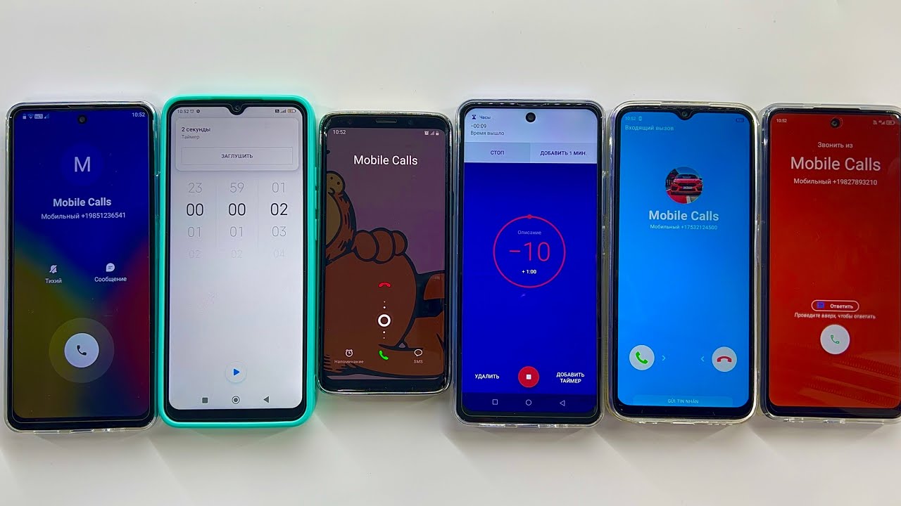 Phone Calls OPPO A96 5G, POCO C40, Galaxy S9, UMIIO P60 Ultra 5G, TECNO ...