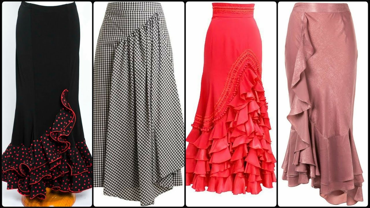 Most Attractive And Designer Skirt Design|New Skirt Design 2021|New ...