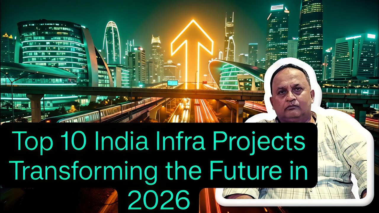 Top 10 India Infra Projects Transforming The Future In 2026 , Civil ...