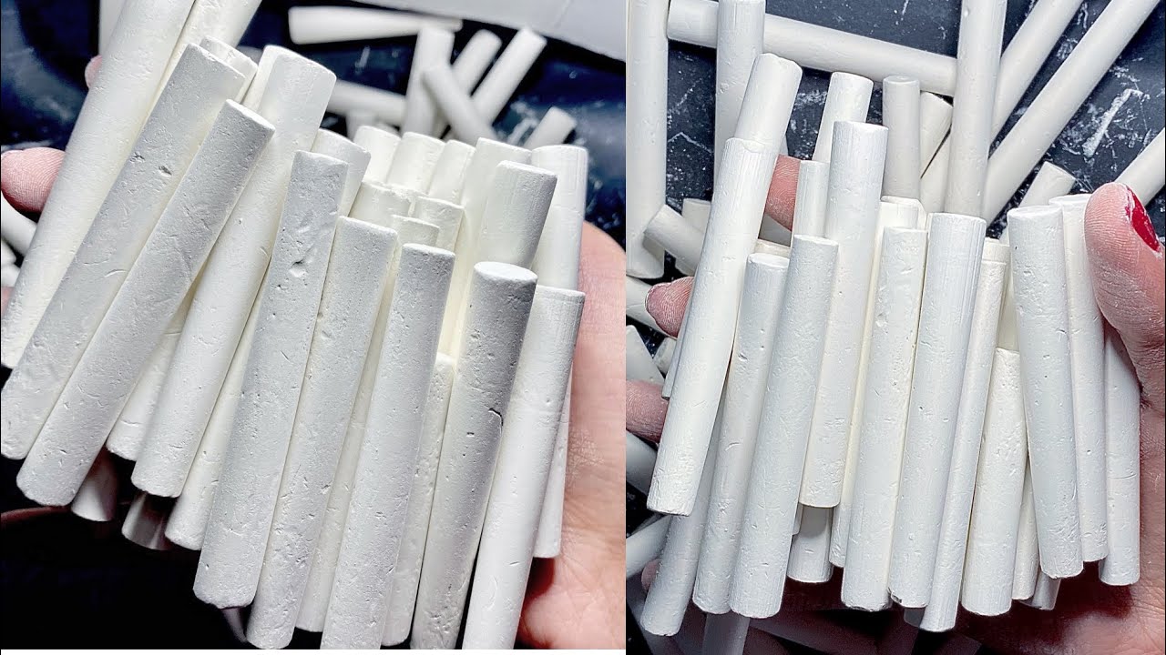 School chalk sounds / breaking /satisfying 🤤🤤🤤😍😍😍 - YouTube