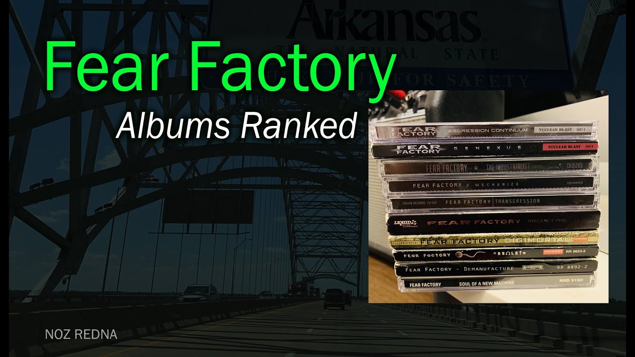 I Rank All 10 Fear Factory Albums! - YouTube