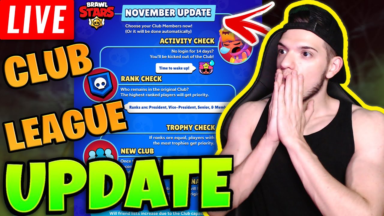 🔴[LIVE] PRIMELE INFORMATII DESPRE CLUB LEAGUE! CAND VINE? Brawl Stars ...