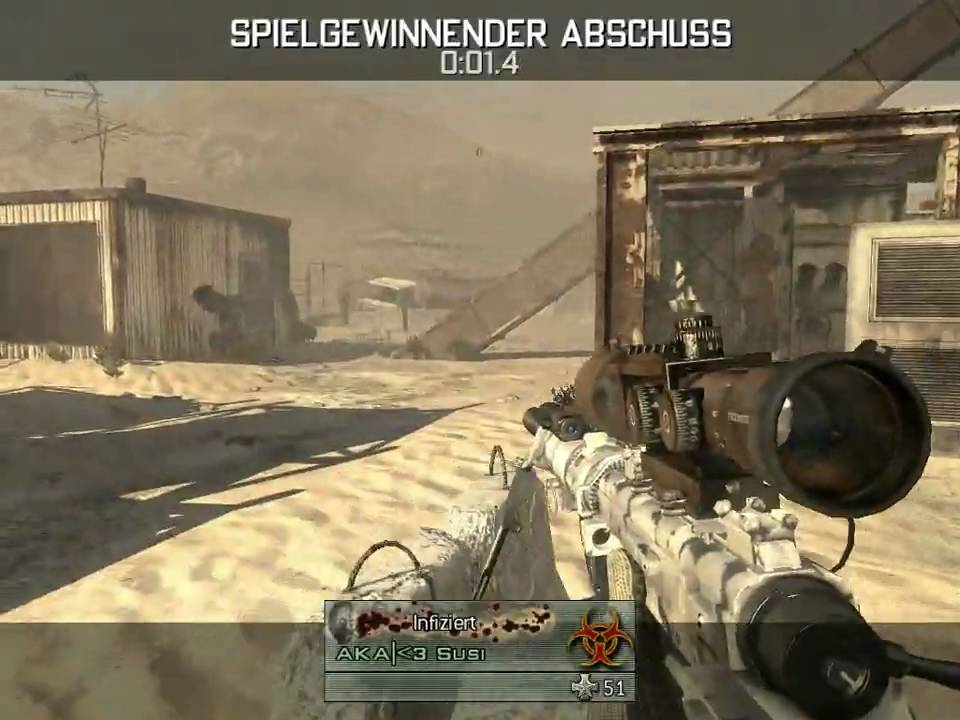 Call of Duty Modern Warfare 2 Sniper killcam 7 - YouTube