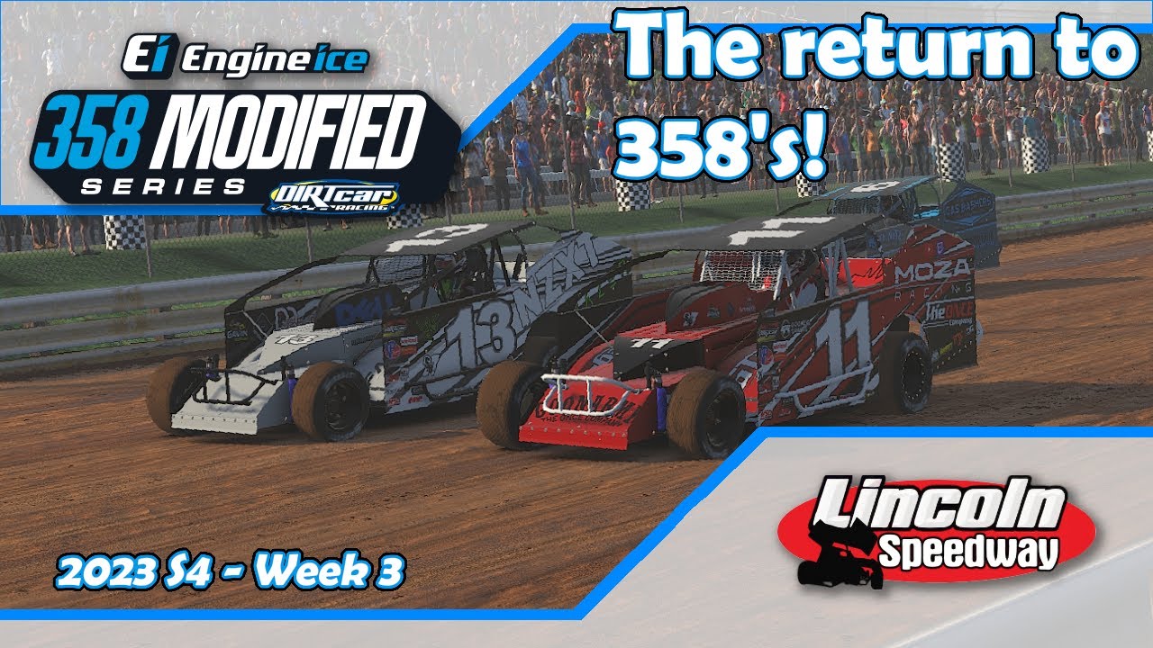 iRacing Dirt 358 Modifieds at Lincoln - First 358 race in a while - YouTube